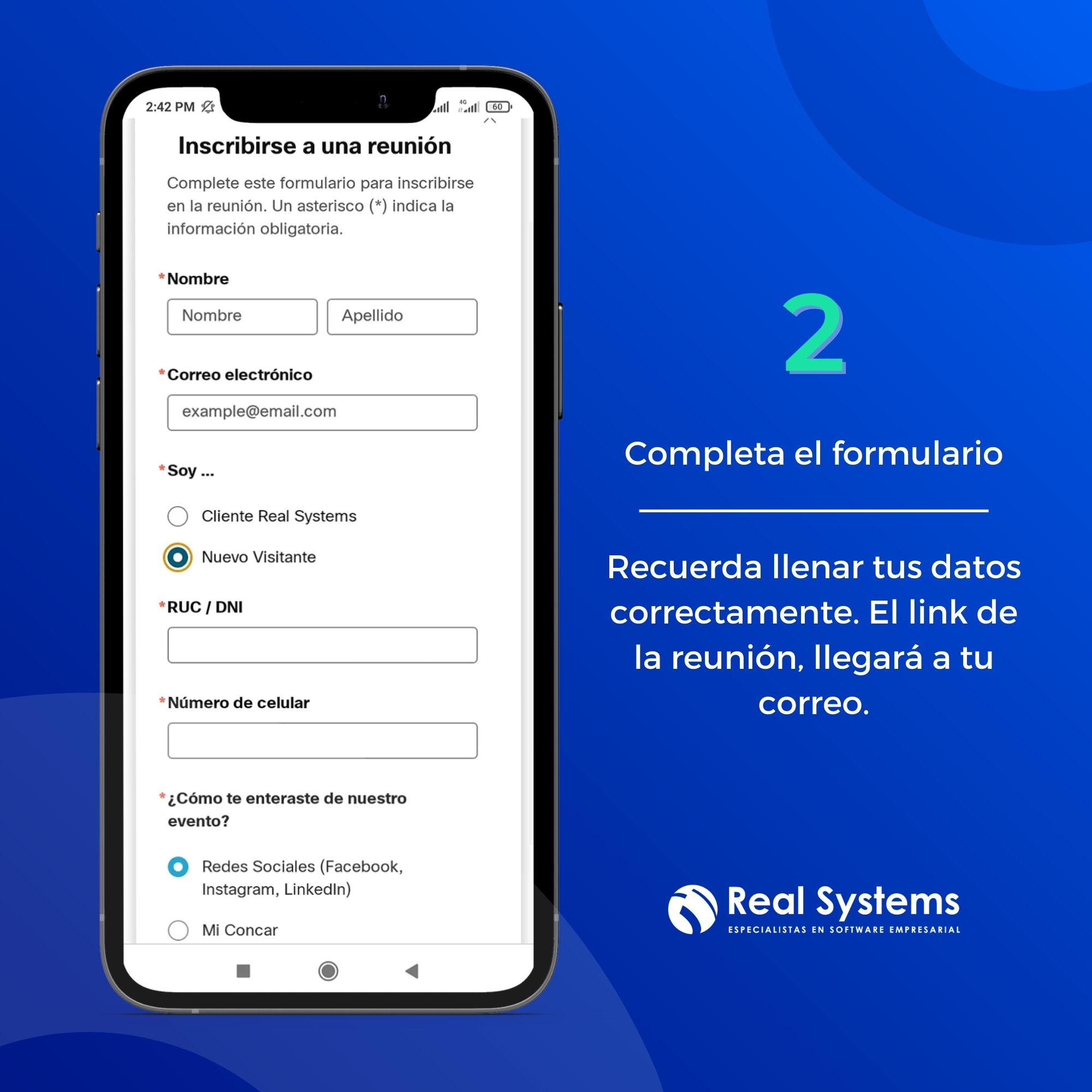 ¡Webinars Gratuitos con Real Systems! - Sé un experto en CONCAR